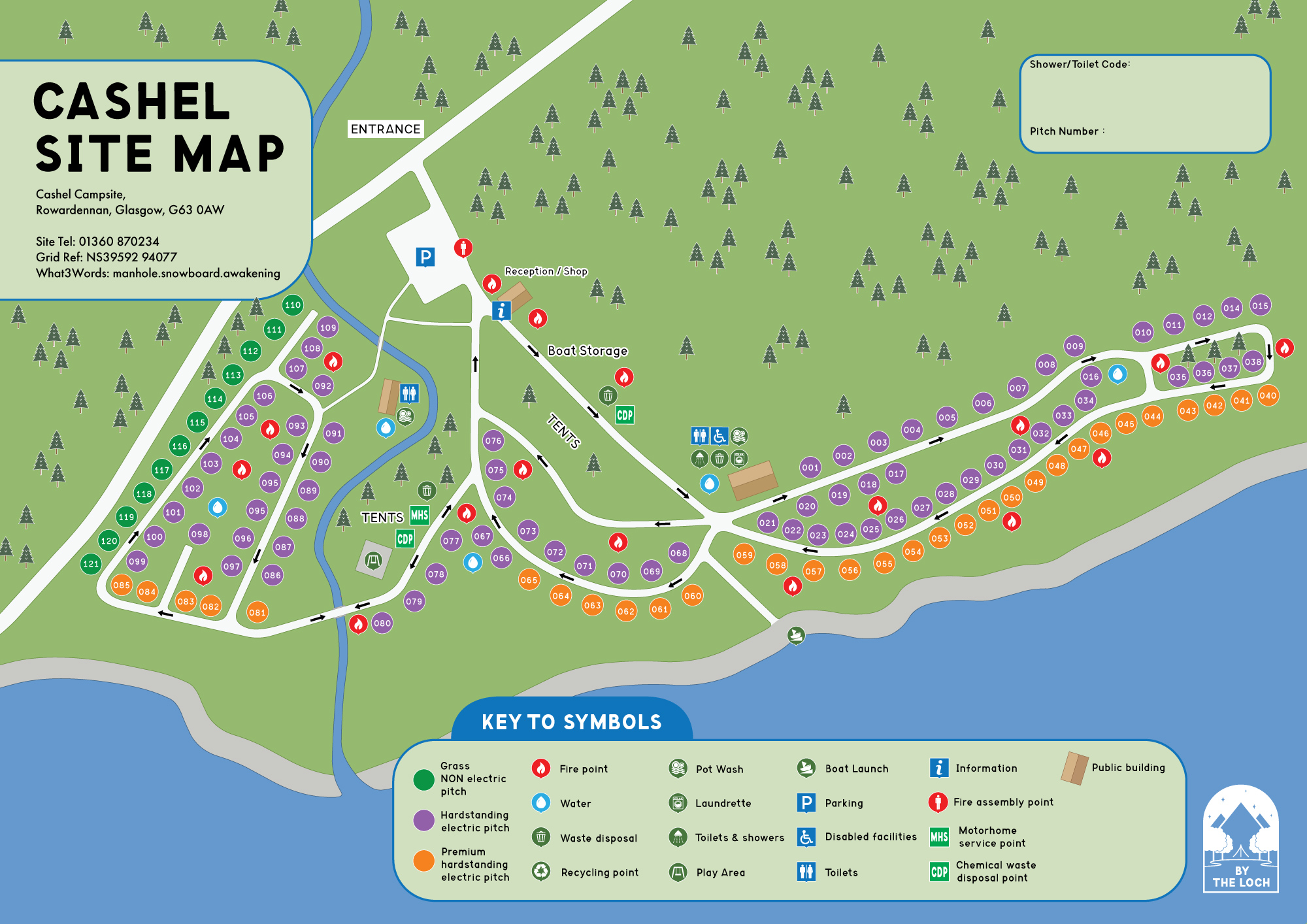 Facilities - Cashel Campsite